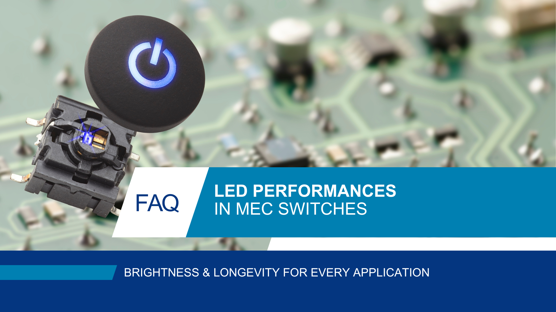 Micro switches and modular caps